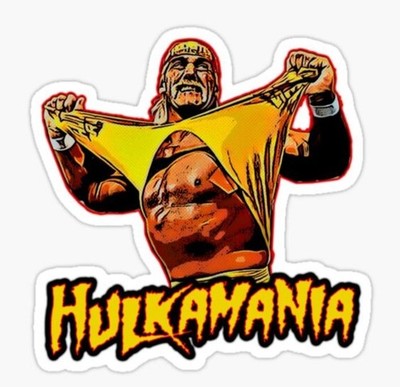 RIP Hulk Hogan Hulkster 2" Vinyl Sticker wrestling WWF | eBay