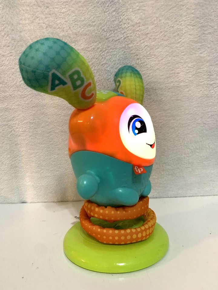 Fisher-Price DJ Bouncin Beats Interactive Musical Learning Toy Lights ...