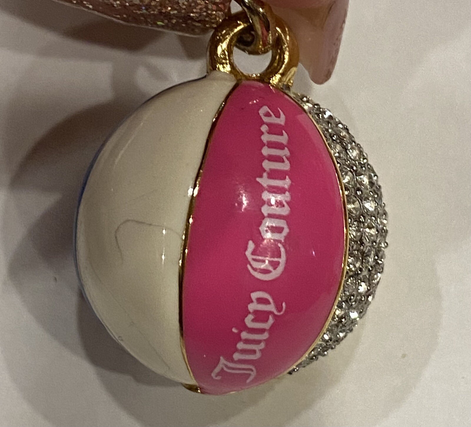 ULTRA RARE JUICY COUTURE BEACH BALL CHARM - Gem
