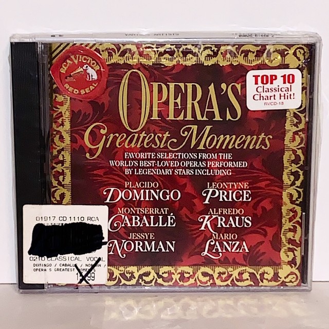 Operas Greatest Moments (CD, Dec-1993, RCA) for sale online | eBay