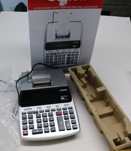 NEW OPEN BOX Canon MP11DX printer 12 digits 2- color desktop printing ...