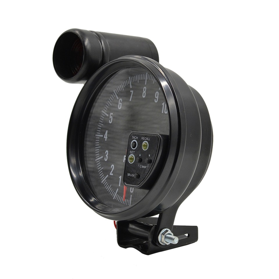 5" 7-Color Car Tachometer 11K RPM Tach Gauge With LED Shift Light ...
