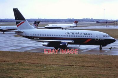PHOTO G-BGJK BOEING 737-236 BRITISH AIRTOURS BIRMINGHAM 08-02-1987 ...
