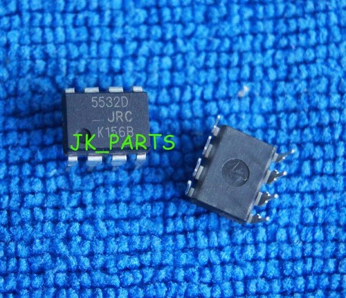 5pcs New JRC5532D Low Noise OP-AMP IC NJM5532D, NJM5532, JRC 5532D DIP ...