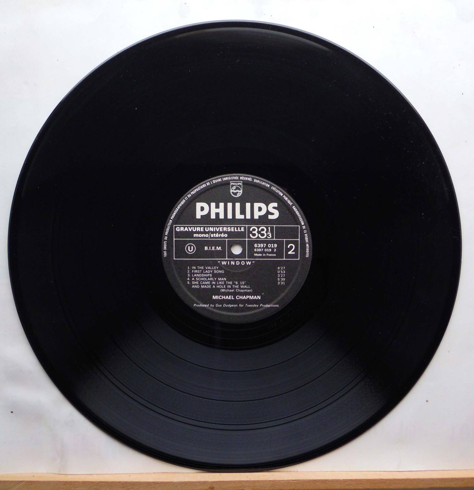 LP 33 T Michael Chapman Window | eBay