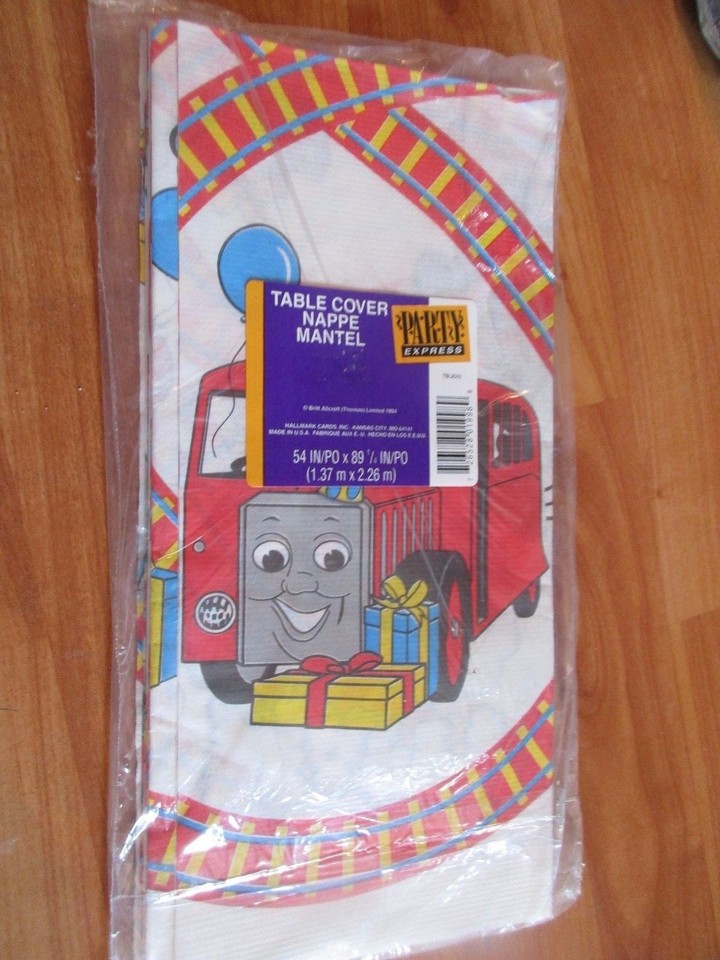 Thomas the Train Birthday Party Supplies 4pc Lot Party Express Multi ...