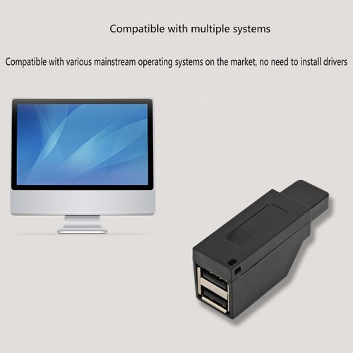 Speed USB Hub Adapter Connect 1 to 3 Ports Multiple Devices with Ease ...