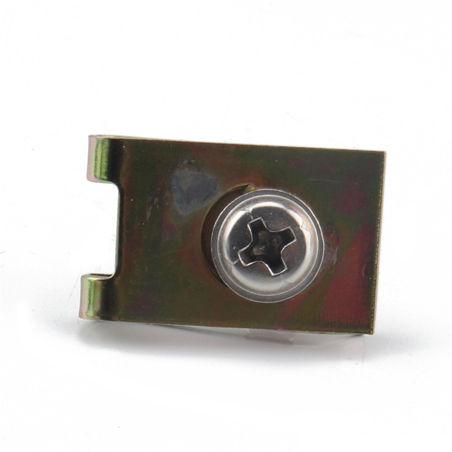 200x U Nuts Fasteners Self Tapping Screws Spire Clip M3 M4 M5 ...