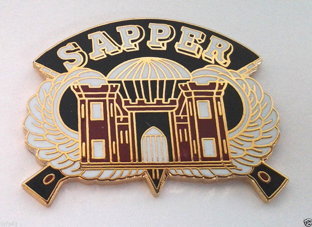 US ARMY SAPPER COMBAT ENGINEER (1-5/16") Military Hat Pin 14123 HO | eBay