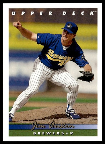 1993 Upper Deck Jim Austin Milwaukee Brewers #787 | eBay