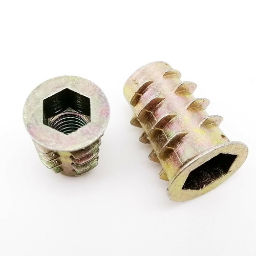 20pcs M4M5M6M8 Hexagon Hex Socket Head Wood Furniture Embedded Insert ...