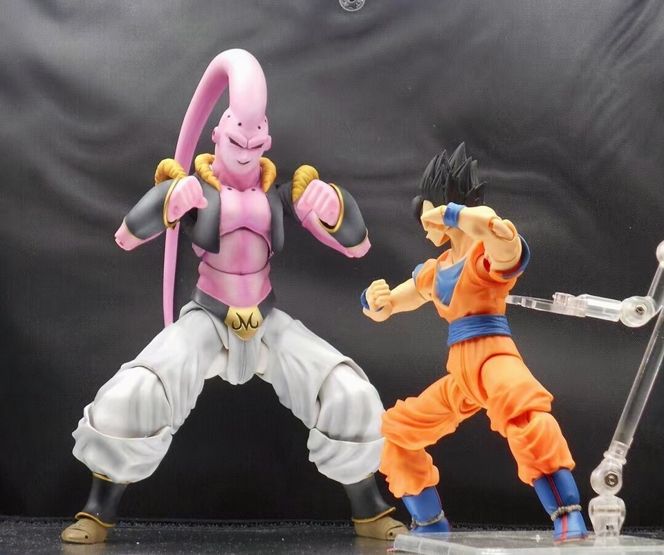 CUSTOM Dragon Ball shf Majin Buu Action Figure PREORDER | eBay