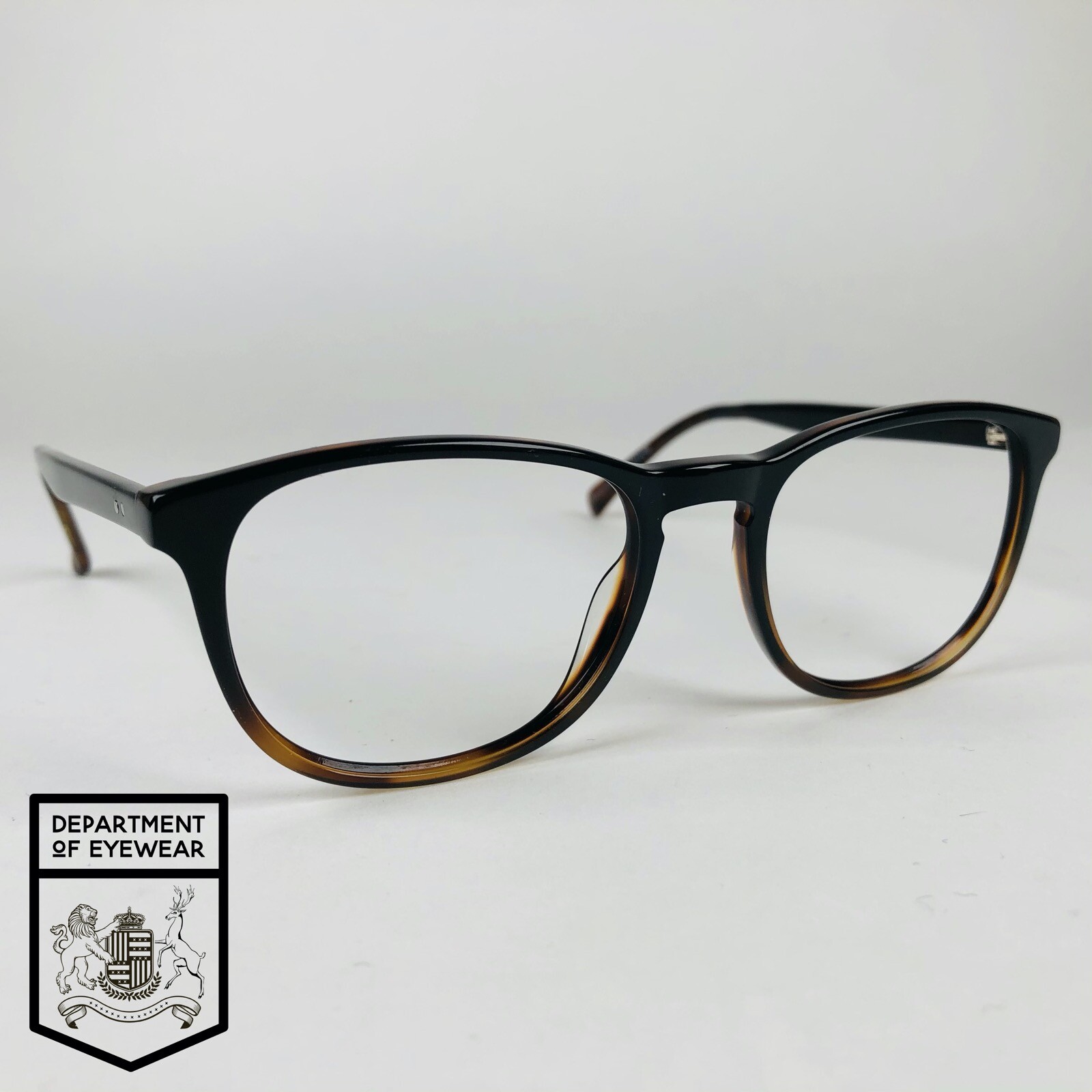 SPECSAVERS eyeglasses TWO TONE ROUND KEYHOLE glasses frame MOD:HUNTER ...