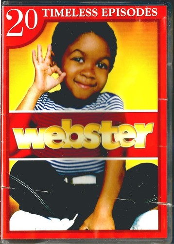 WEBSTER (DVD) 20 Timeless Episodes - Emmanuel Lewis - Susan Clark ...