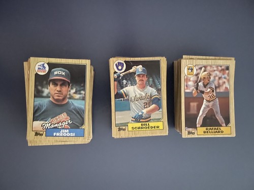 1987 Topps Baseball 220 Card Commons Lot | eBay