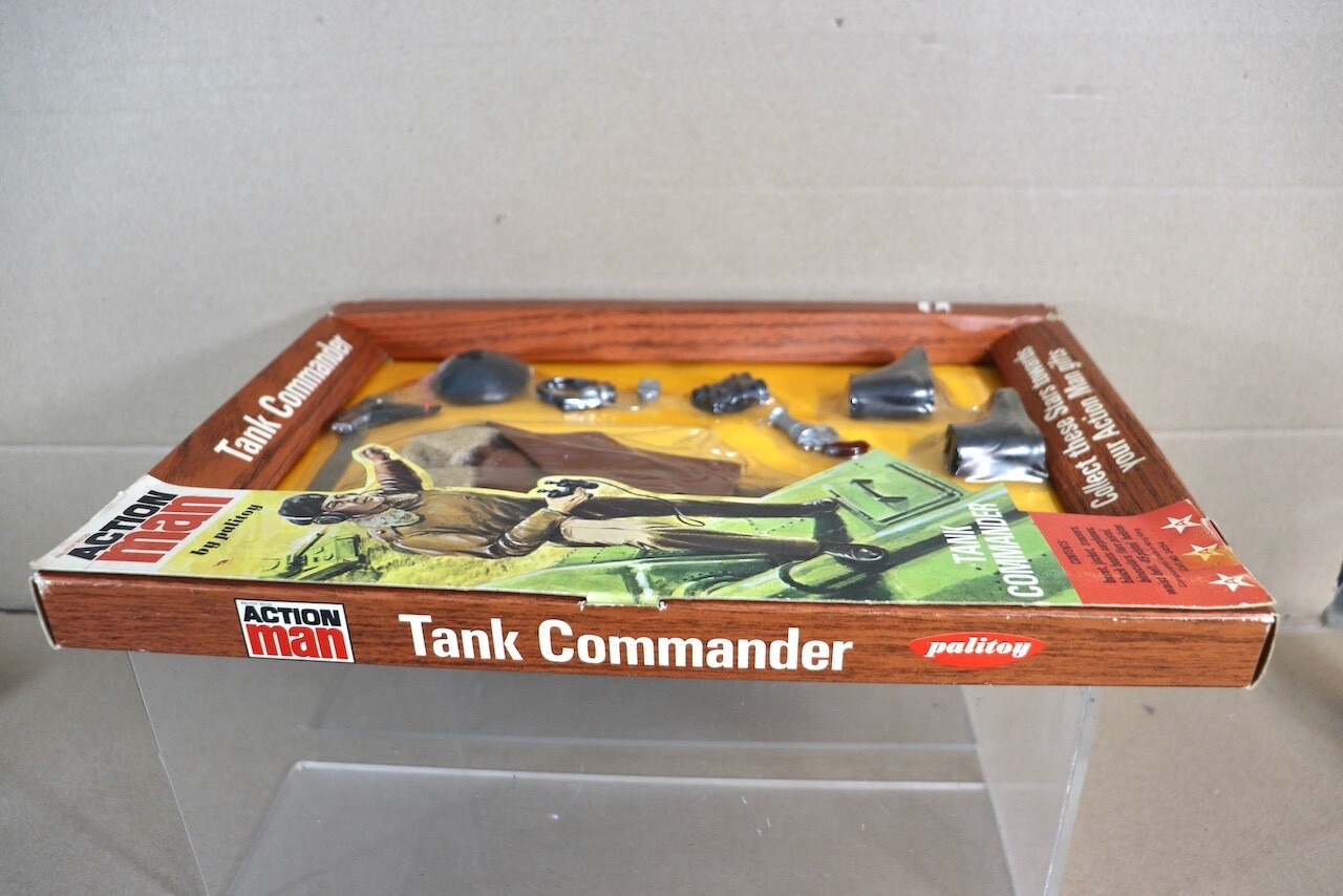 ACTION MAN PALITOY UK 34154 BRITISH ARMY TANK COMMANDER ACCESSORY PACK ...