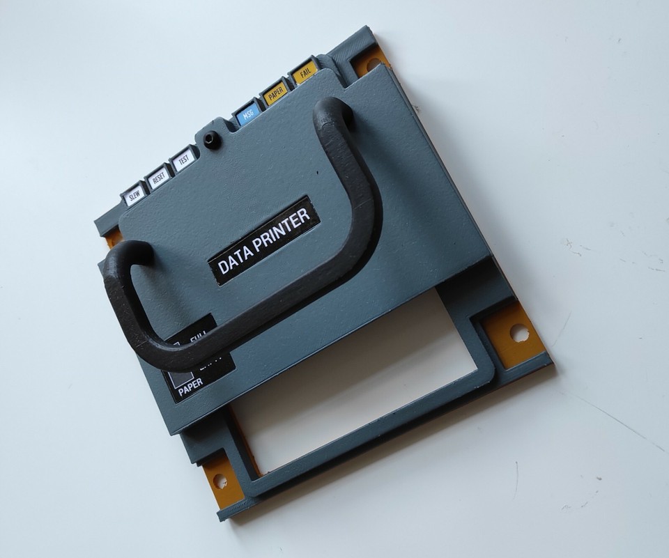 Boeing 737 style ACARS Printer Panel for flight simulation Cockpit ...