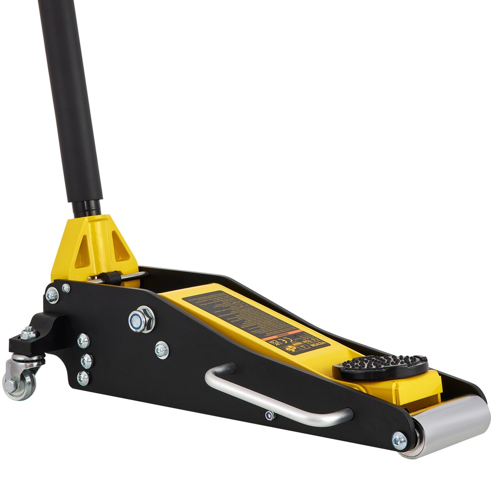 VEVOR Low Profile Floor Jack 1.5 Ton Aluminum Steel Racing Jack w/Dual ...