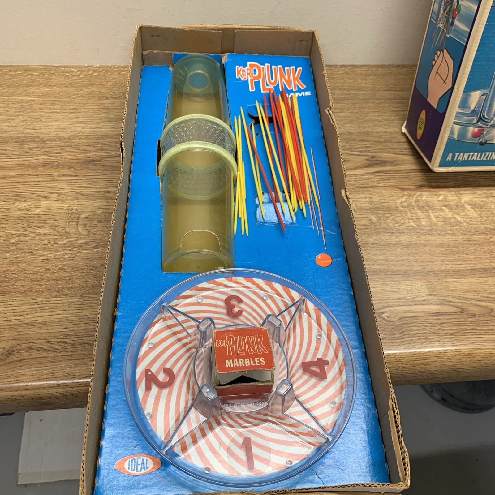 VINTAGE Kerplunk Game - Ideal (1967) No. 2415-8 w/ Box | eBay