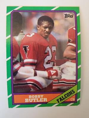 1986 Topps #370 Bobby Butler Atlanta Falcons | eBay