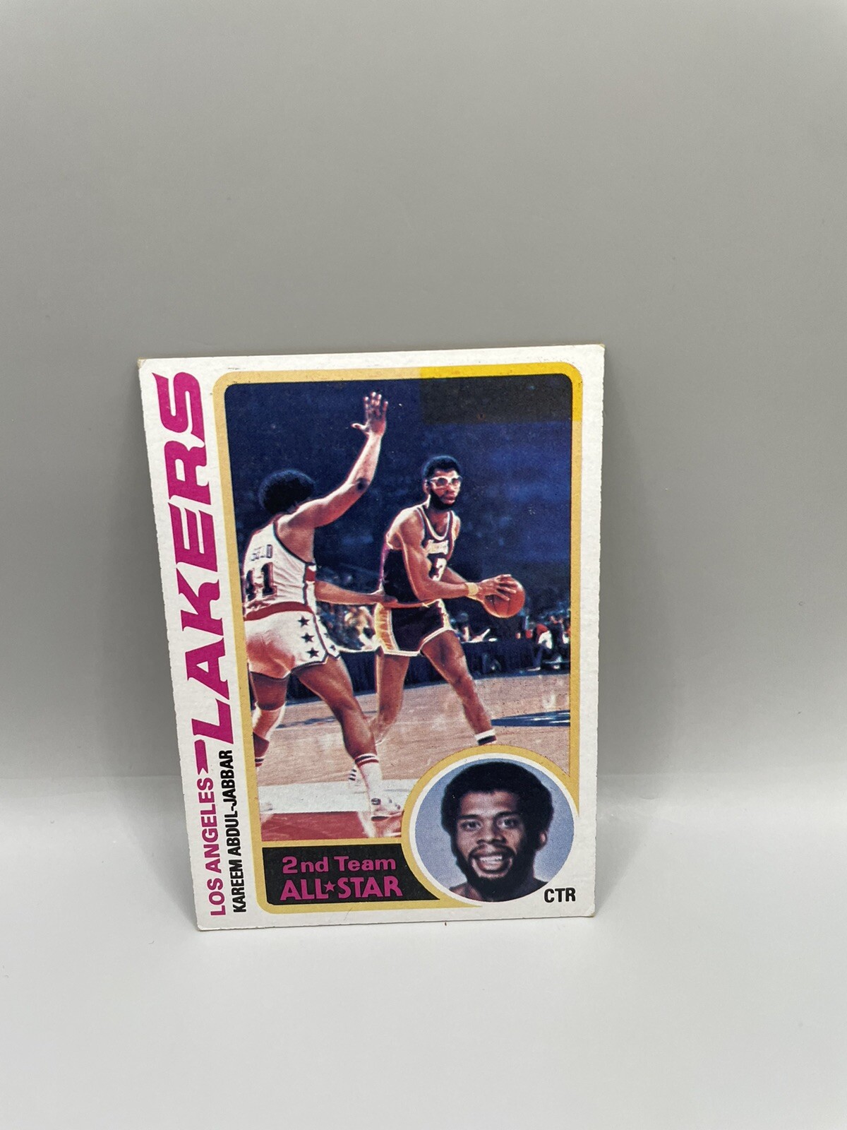 1978 Topps Basketball Card #110 Kareem Abdul-Jabbar - Los Angeles ...