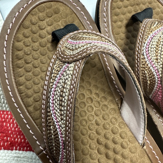 Privo by Clarks flip flop sandals brown 77062 womens size 8 penny for ...