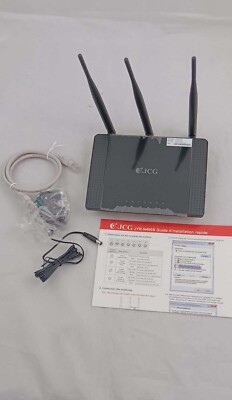 JCG Intelligent Wireless Router Model. JCG-133118 | eBay
