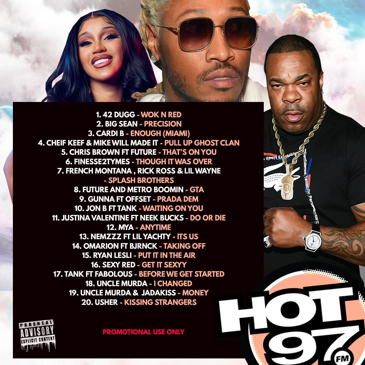 Hot 97 Vol. 218 Blazin Hip Hop & RNB Official CD | eBay