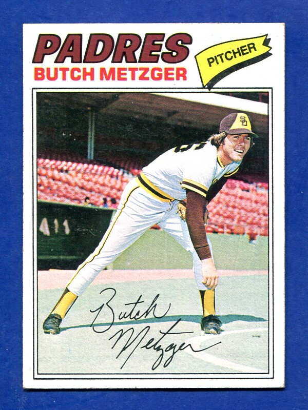 1977 TOPPS #215 BUTCH METZGER EX | eBay