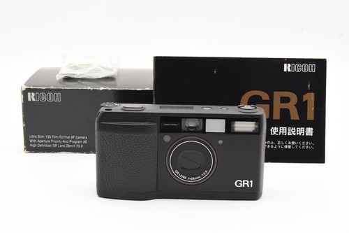Read[Near Mint In Box] Ricoh GR1 Black Point & Shoot 35mm Film Camera ...
