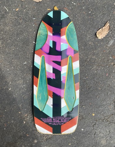 KROOKED Pure Evil Beamer COUPE! Deck Mark Gonzales Skateboard Very ...