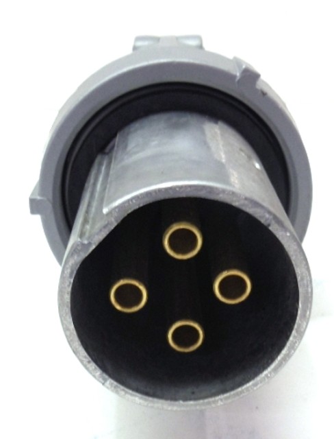 Appleton Electric Alum. 100amp Powertite Clamping Ring Plug ACP1044CD ...