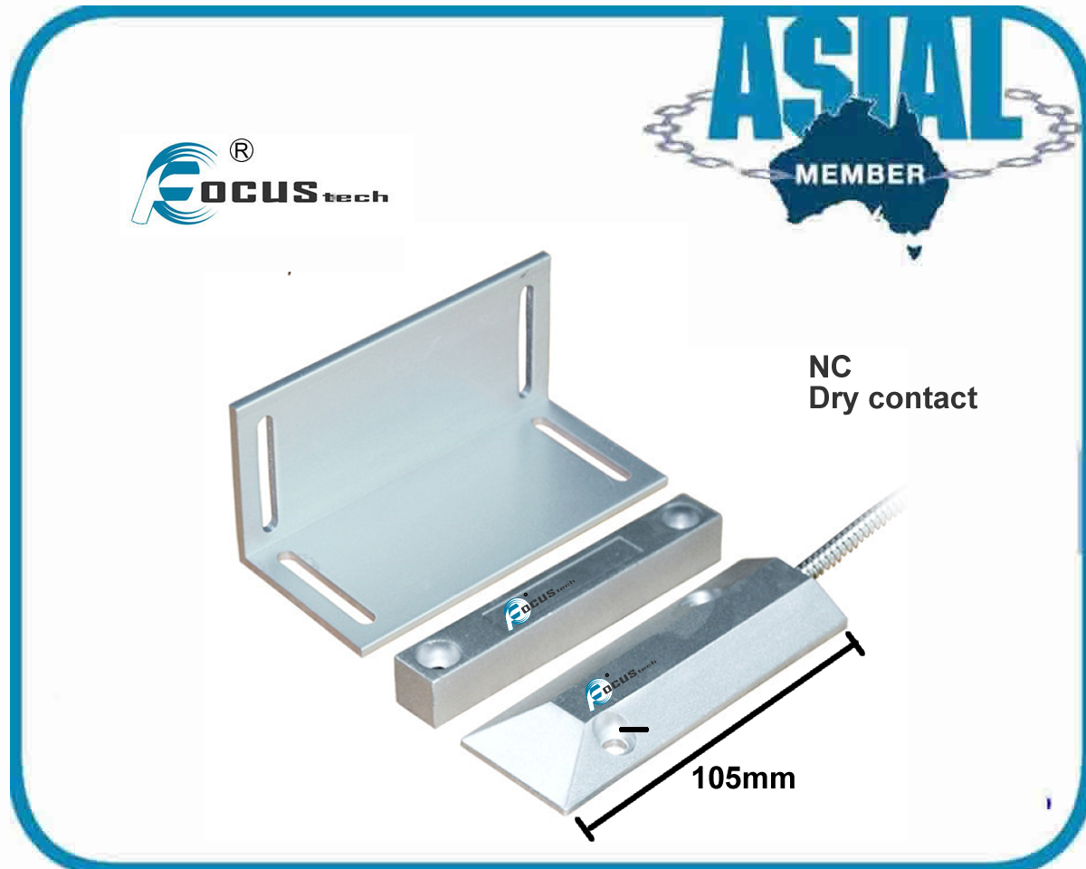 alarm Door Window Magnetic Reed Switch Surface Flush Mount NO or NC ...