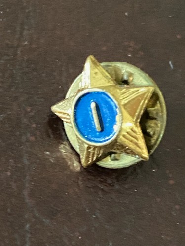 VTG 1 Year Pin Boy Scouts of America Member Service Star Blue Enamel ...