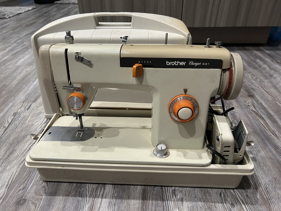 Brother Charger 661 Heavy Duty Sewing Machine With Hard Carry | eBay
