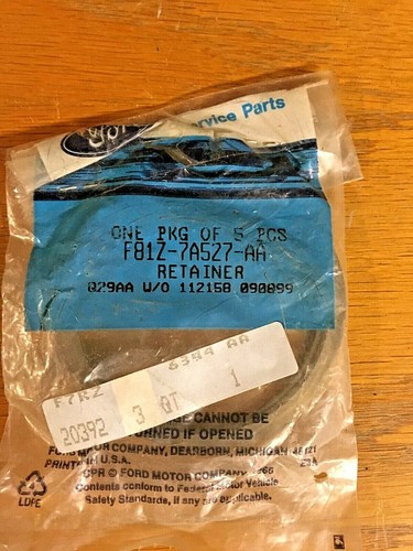 NEW GENUINE OEM FORD TRANSMISSION RETAINER RING PACK OF 4 F81Z-7A527-AA ...