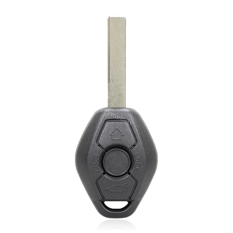 for BMW E81 E46 E39 E63 E38 E83 E53 E36 EWS Remote Key Fob 3 Button ...