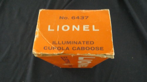 LIONEL 6437 PRR N5C ILLUMINATED CUPULA PORTHOLE CABOOSE OB ONLY W/ALL ...