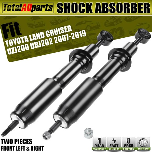 2x Front Left & Right Shock Absorbers for Toyota Land Cruiser UZJ200 ...