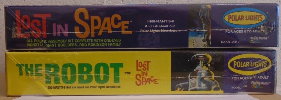 Polar Lights Lost In Space Cyclops Robot B-9 Model Kit #5031 #5030 ...