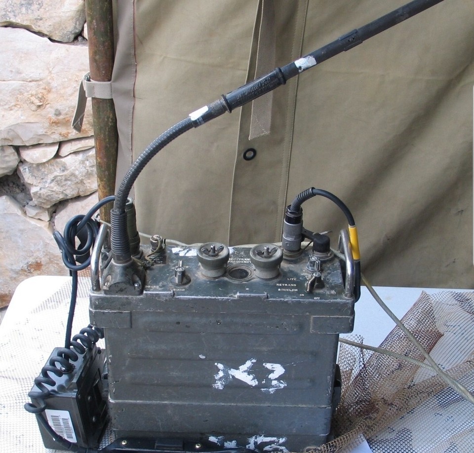 RT-841/ PRC-77 Vietnam Era Military Receiver Transmitter. | eBay