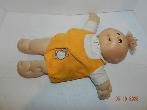 Cabbage Patch Kids Doll Bald/tuft Brown Eyes no Pacifier CPK Clothes ...