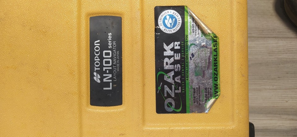 Topcon LN-100 Robotic Layout Navigator Package | eBay