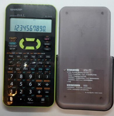 Sharp EL-531X Scientific Calculator | eBay Australia