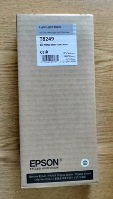 08-2023 Epson T8249 Light Light Black Ink 350ml For SC-P9000/8000/7000 ...