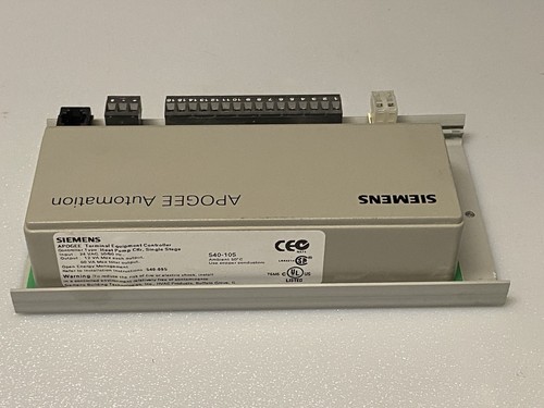Siemens Apogee TEC Terminal Equipment Controller 540-105 | eBay
