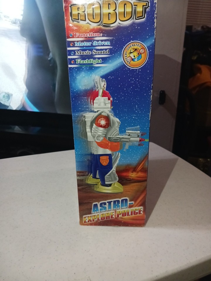 ASTRO Explore Police Space Fighter Robot | eBay