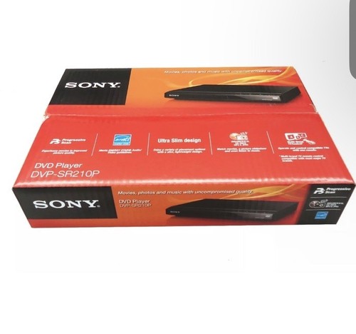 Sony DVP-SR210P DVD Player with Progressive Scan & Multi-Format Media ...