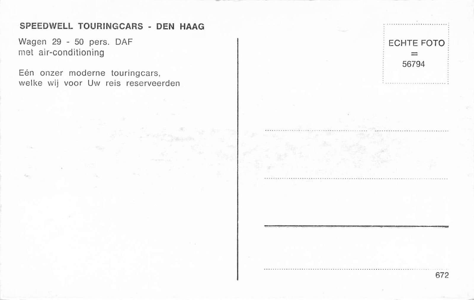 ANTIQUE BUS, RPPC, SPEEDWELL, NETHERLANDS, VINTAGE POSTCARD (N15) | eBay