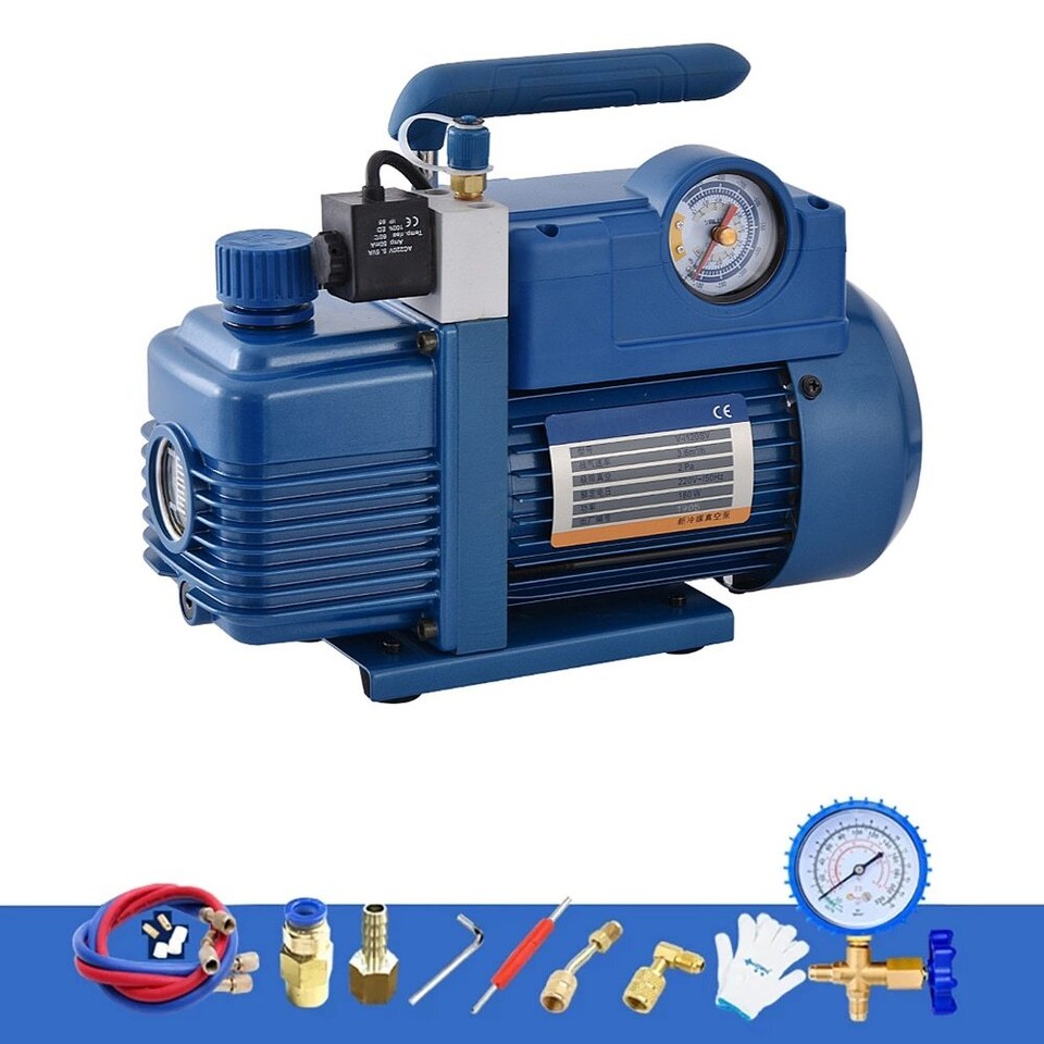 220V V-i120SV Refrigerant Vacuum Pump Air Conditioning Pump Electric ...